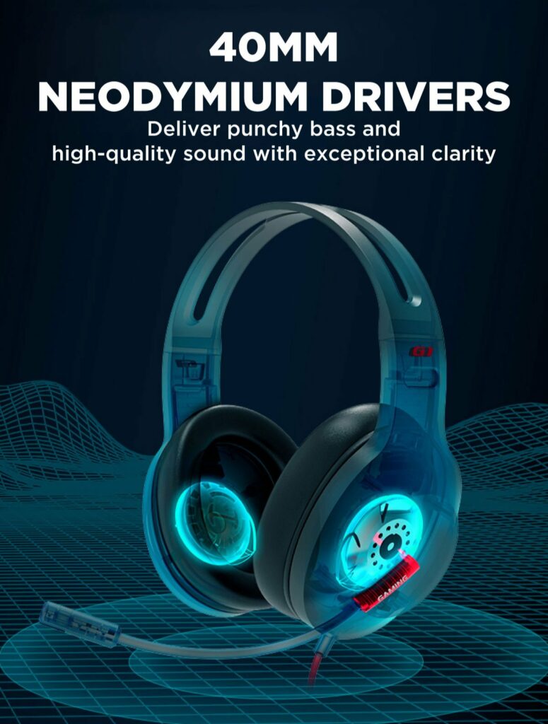 Edifier Hecate G1 Office/Gaming Headset USB-Audio Black - OfficeWorks