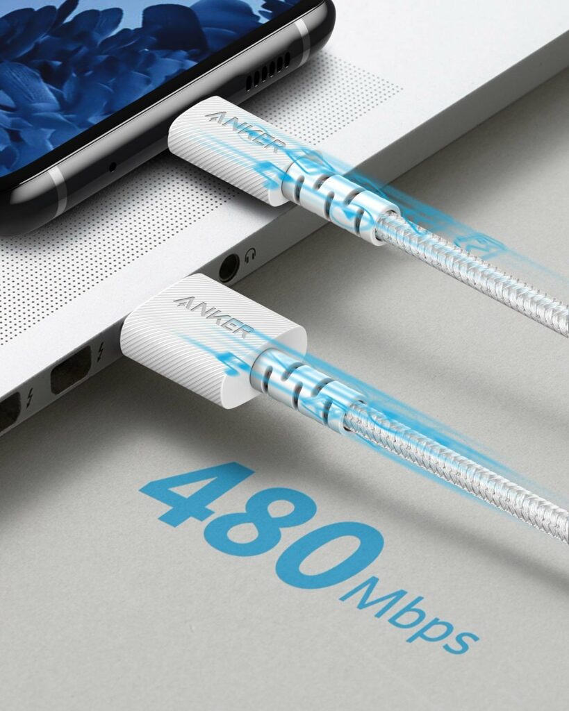 Anker PowerLine Select+ USB A to Type-C 90cm White - OfficeWorks