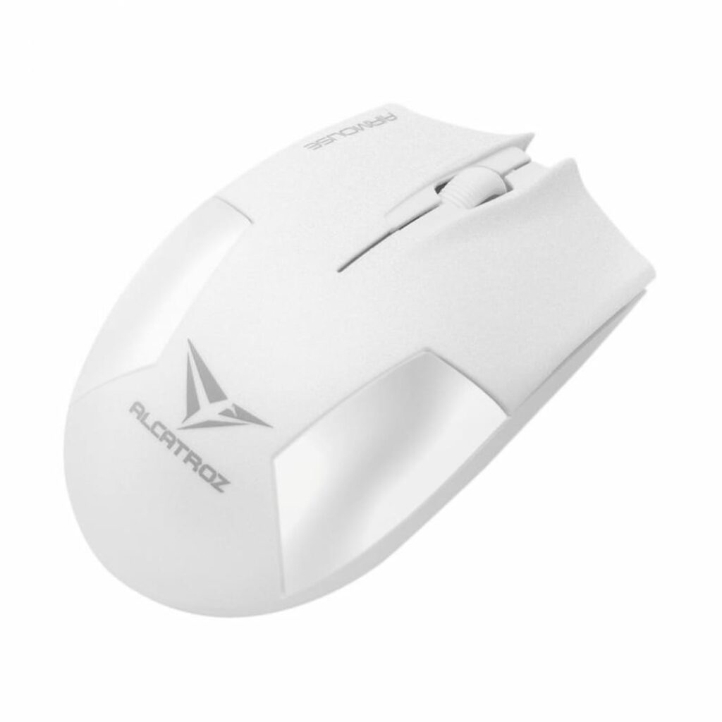 Alcatroz Airmouse Wireless Mouse White - OfficeWorks