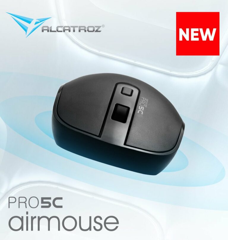 Alcatroz Airmouse Pro 5C Wireless Silent Mouse Black - OfficeWorks