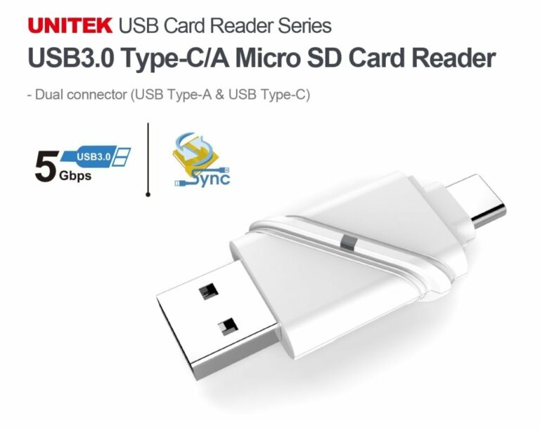Unitek Y 9323 TypeC A MicroSD Card Reader OfficeWorks Unitek Y 9323 TypeC A MicroSD Card Reader OfficeWorks